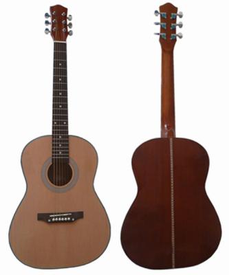 China 36inch 3/4 Size Spruce Sapele Back Wood Acoustic Guitar For Children / Kids AF3620 for sale