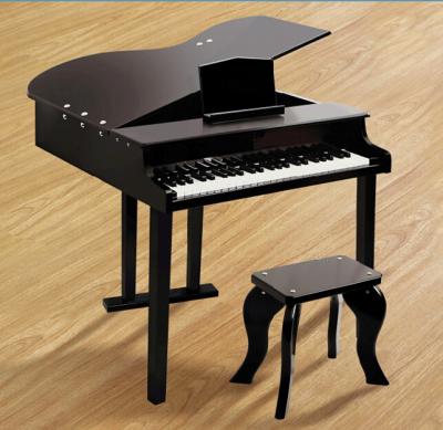 China 49 Key Classic Mini Grand Toy Wooden Piano Black For Toddlers FW49 for sale