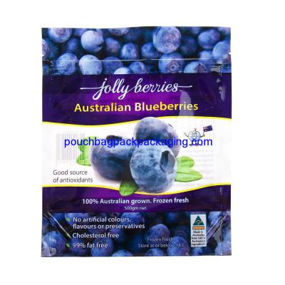 China Fruit stand up pouch with zipper, stand up bag 1KG, 500g, 250g for sale