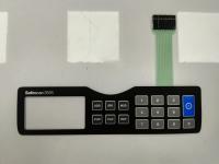 China El alto teclado de membrana de la vida útil cambia con graba en relieve la capa del ANIMAL DOMÉSTICO y el pegamento dominantes de 3M en venta