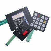 China 4*4 Matrix Array/Matrix Keyboard 16 Key custom Membrane Switch Keypads for sale