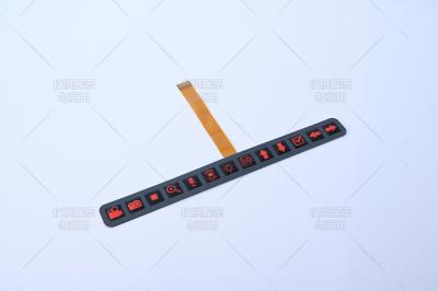 China Long Life 1 milhão de ciclos Membrana Tactile Switch com impressão de serigrafia à venda