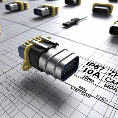 China PCB-Folientastatur IP67 ZIF-Anschluss-Leitung 100mA zu verkaufen