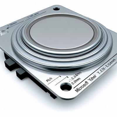 China Metal Dome Membrane Switch -40°C to 80°C with 2.54mm Pitch for sale