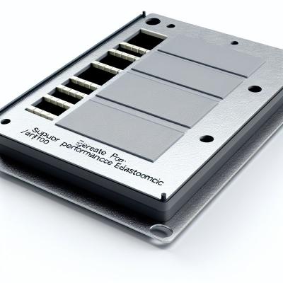 Cina Interruttore a membrana di gomma grigia con resistenza di isolamento di 100 MΩ in vendita