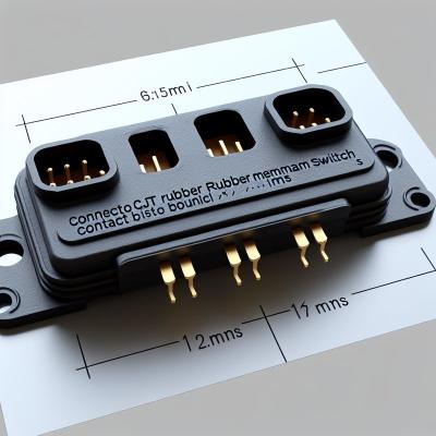 중국 산업용 패널용 실록산 오버레이가 있는 고무 멤브레인 스위치 판매용