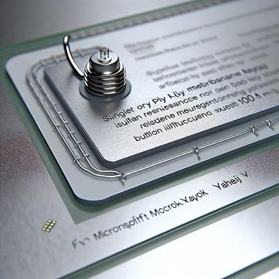 China Einzelmembraner Schalter mit Metallkuppelknöpfen und weiblichem Stecker zu verkaufen