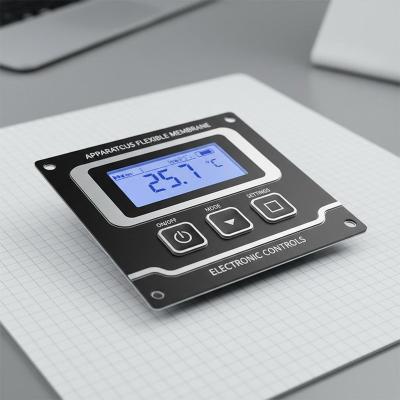 China Apparatuses Flexible Membrane Switch Membran Circuit With Integral Indicator LCD Display Providing Durable and Electronic Controls for sale