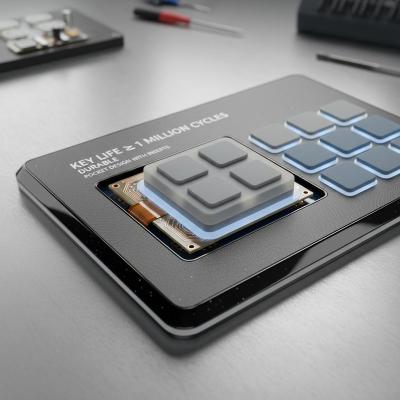 China Pocket Design With Inserts PCB Membrane Switch Silkscreen Printing Key Life Greater Than Or Equal To 1 Million Times Durable for sale