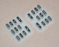 China Rubber Touch Panel Product Silicone Keypads Membrane Switch for sale