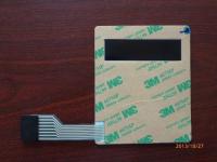China Plastic Single Flexible Push Button Membrane Switch Keypads , High Performance for sale