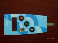 China Touch Screen Flexible Custom Membrane Switch Keypad / Graphic Panel Overlay for sale