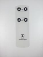 China Silk Screen Printed Membrane Control Panel 12 Volt Keyboard Membrane Switch for sale