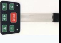 China SGS Light Weight Prototype Tactile Membrane Switch Membrane Keypad Switch for sale