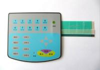 China Waterproof LED Membrane Switch Keyboard for sale