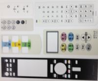 중국 주문 광택이 있는 LED 막 스위치 100MΩ, 250V DC 하나 중요한 LGF를 Dull 판매용