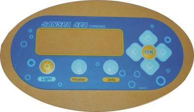 China 6H Membrane Switch Keypad , Nicomatic Connector Custom Membrane Keypad for sale