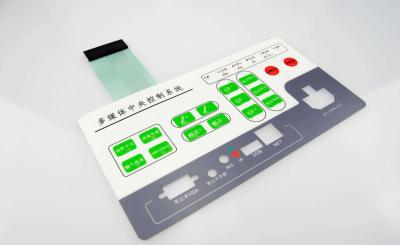 China 6H Membrane Switch Keypad , Nicomatic Connector Custom Membrane Keypad for sale