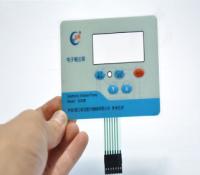 China Push Button Membrane Panel Switch Waterproof Silk Screen Printing for sale