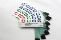 China Waterproof Push Button Membrane Switch 3M Adhesive With Electrolytic Foil for sale