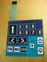 China Flexible Membrane Switch Keypad , Embossed Tactile Membrane Switch for sale