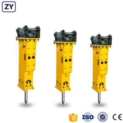 China Hot sale chisel 45mm hydraulic rock breaker for mini excavators for sale