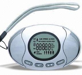 China Electronic Calorie Counter Pedometer for Walking for sale
