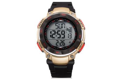 round digital watch
