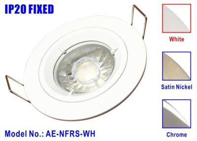 China Die Cast Aluminium GU10 MR16 IP20 Fixed Downlighter - White Color for sale