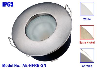 China Aluminium GU10 MR16 Push Lock IP65 Bathroom Downlighted - Satin Nickel Color for sale