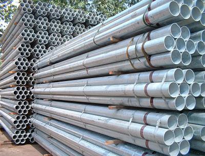 China ST37/44/52 galvanized  steel pipes for sale