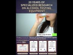 Pink OEM Colors Semiconductor Breathalyzer Mr Black1000 For Home Usage