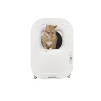 China Intelligent Self Cleaning Automatic Smart Cat Litter Box with Remote Control and ABS for sale