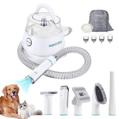 Cina 5 in 1 Pulizzatore per capelli per animali da compagnia Spazzolino per capelli da rasoio per la pulizia e il taglio personalizzati in vendita