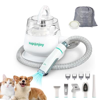 Cina 5 in 1 Pulizzatore per capelli per animali da compagnia Spazzolino per capelli da rasoio per la pulizia e il taglio personalizzati in vendita