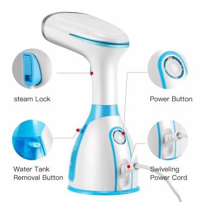 Cina Mini Persona Salav Abbigliamento Vapore di seconda mano Ferro elettrico a vapore con spazzola in vendita