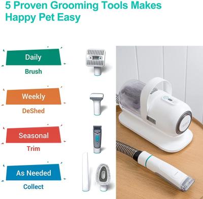 Cina 50W Pet Hair Grooming Kit Care Robot aspirapolvere per animali domestici e rimozione della polvere in vendita