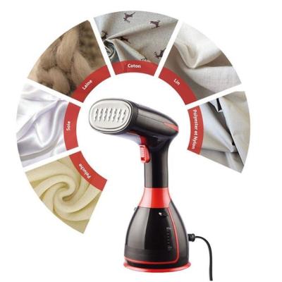 Cina 1500W Potenza Domestica Mini Portatile Logo personalizzato Viaggio Vapore a mano Ferro con Us Plug in vendita