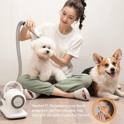 Cina 2024 Luxury Portable 5 in 1 Cat Dog Cleaning Tool Pet Grooming Kit Aspirapolvere Easy in vendita
