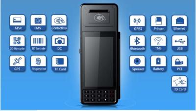 China mobile machine pos with android OS support RFID CARDS for sale