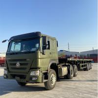 China 40ft Flatbed Semi Trailer With Container Twist Locks for sale