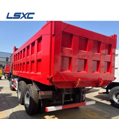 China China fornecedor minério de areia de cascalho Howo 6x4 camião de descarga usado 10 rodas 375 hp camião de descarga usado à venda