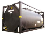 China 20ft Portable Tank Container 22CBM Bitumen ISO Container for sale