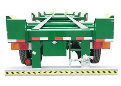 Cina 2 Axle Skeleton Container Semi Trailer 6.2T telaio del contenitore da 20 piedi in vendita