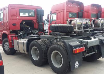 China 10 Tires HW76 Truck Tractor Head  420Hp Howo A7 Tractor for sale