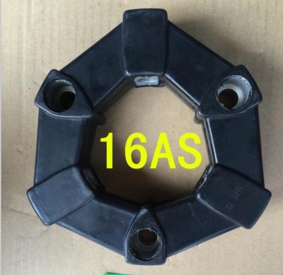 China 16AS excavator rubber coupling for sale
