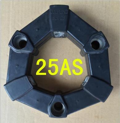 China 25AS excavator rubber coupling for sale