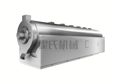 China Induction Nut Roaster, Continuous Sesame Roaster, Electric Nut Roasting Line for sale