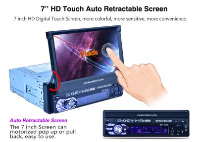 Cina Radio a 7 pollici a 7 pollici del touch screen del ricevitore 7158G di Dvd dello schermo attivabile al tatto di Digital con i Gps in vendita