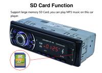 China Customised BT Car Stereo Radios Optional Iso Cable Ir Remote Control for sale